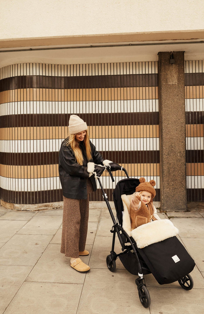 Meet our snuggly Sheepskin & natural cotton crochet bears – BINIBAMBA