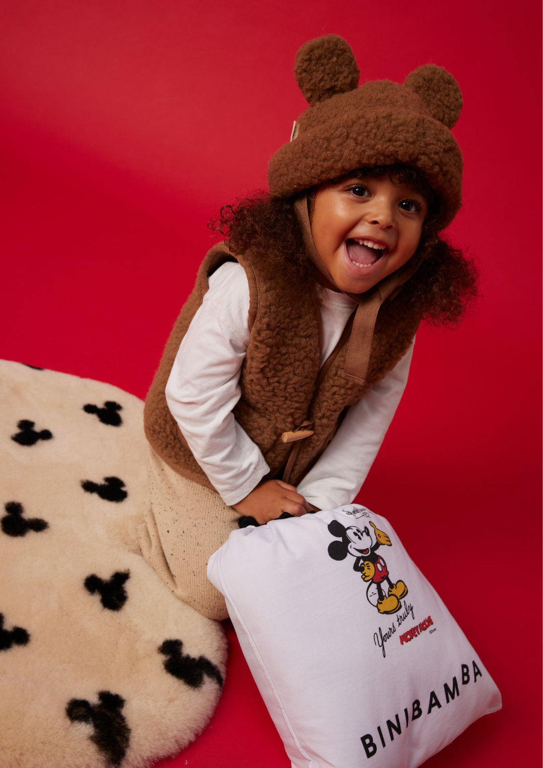 Meet our snuggly Sheepskin & natural cotton crochet bears – BINIBAMBA