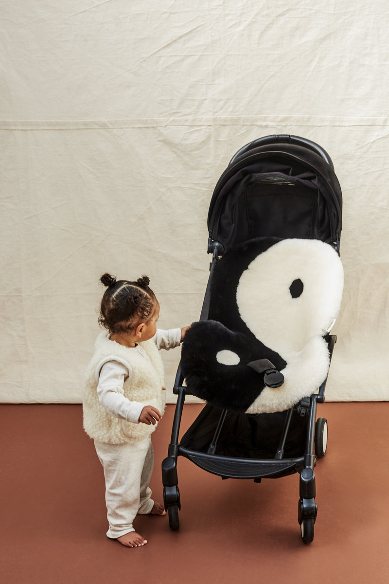 Selfridges & Co Exclusive : NEW! YIN YANG SHEEPSKIN SNUGGLER – BINIBAMBA